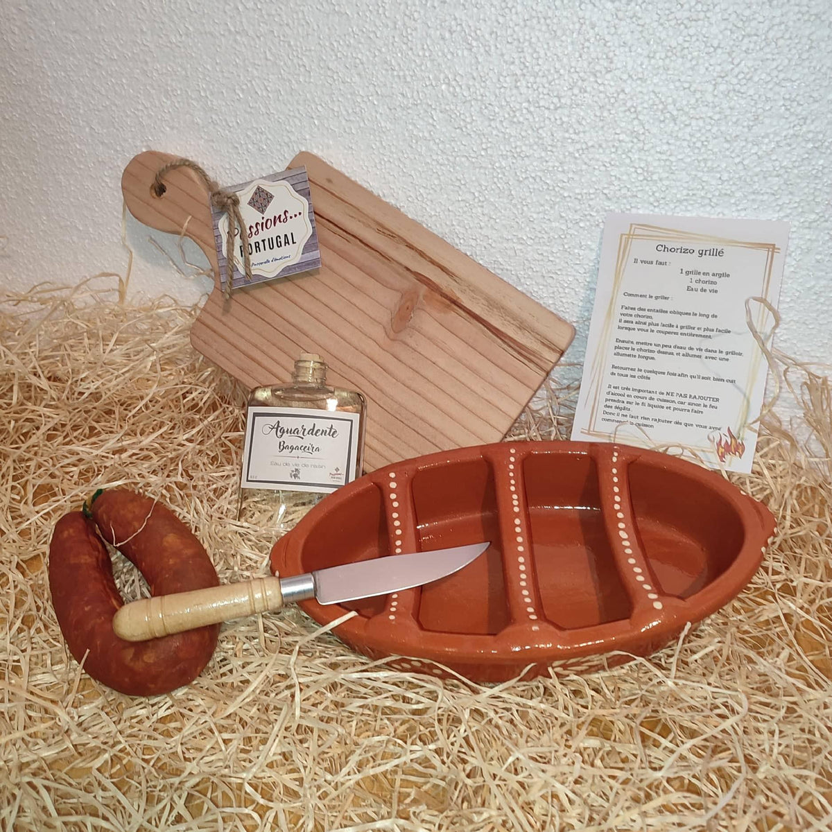 Kit découverte Chorizo grillé (Chouriço assado)